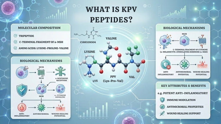 What Is KPV Peptide? How It Works + Creatine Pairing Guide